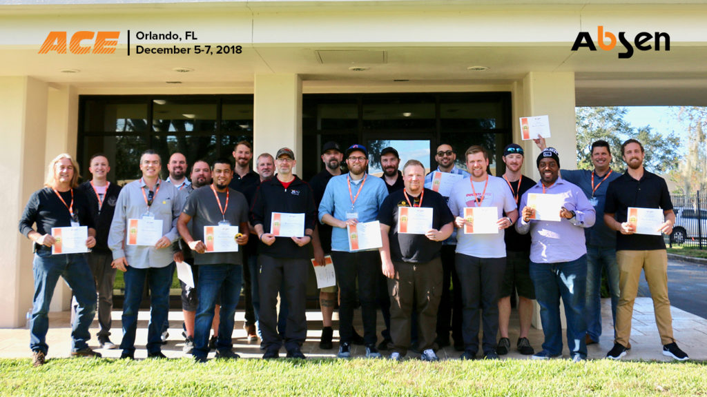 We Are Now ACE Certified After Absen Training Program | Mobile LED ...